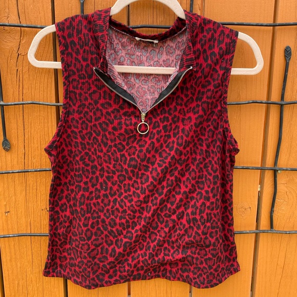Tops | Ruby Red Shirt | Poshmark